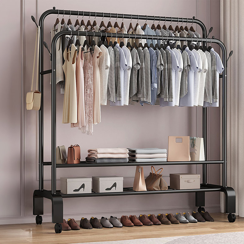 Rebrilliant 150cm Rolling Clothing Rack | Wayfair.co.uk