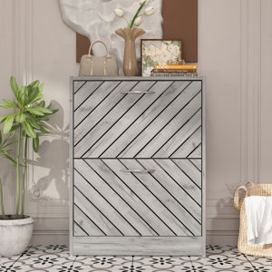 Wade Logan® 12 Pair Shoe Storage Cabinet & Reviews | Wayfair