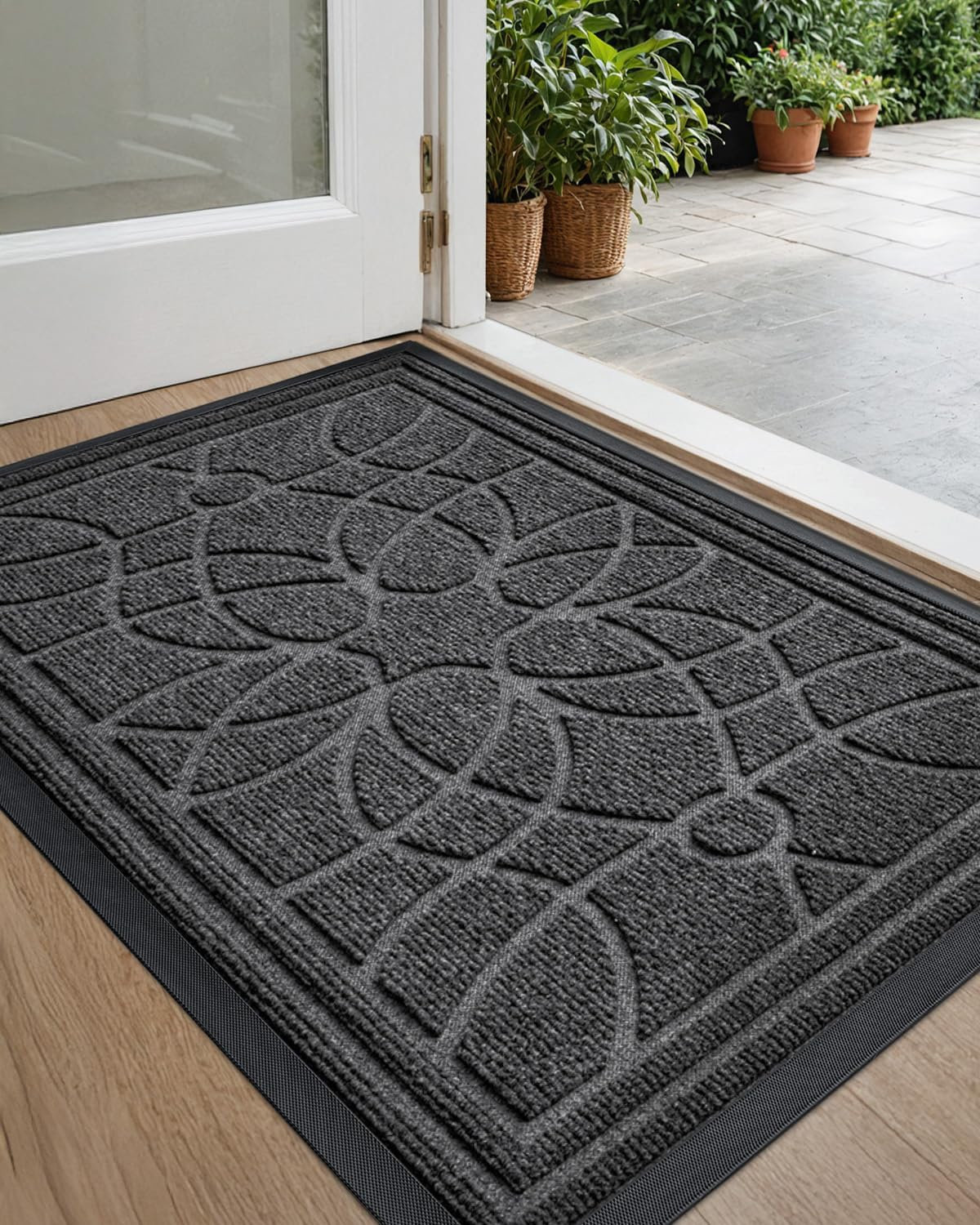 Red Barrel Studio® "3’x2’ Heavy Duty Front Door Mat - Non-Slip, Low ...
