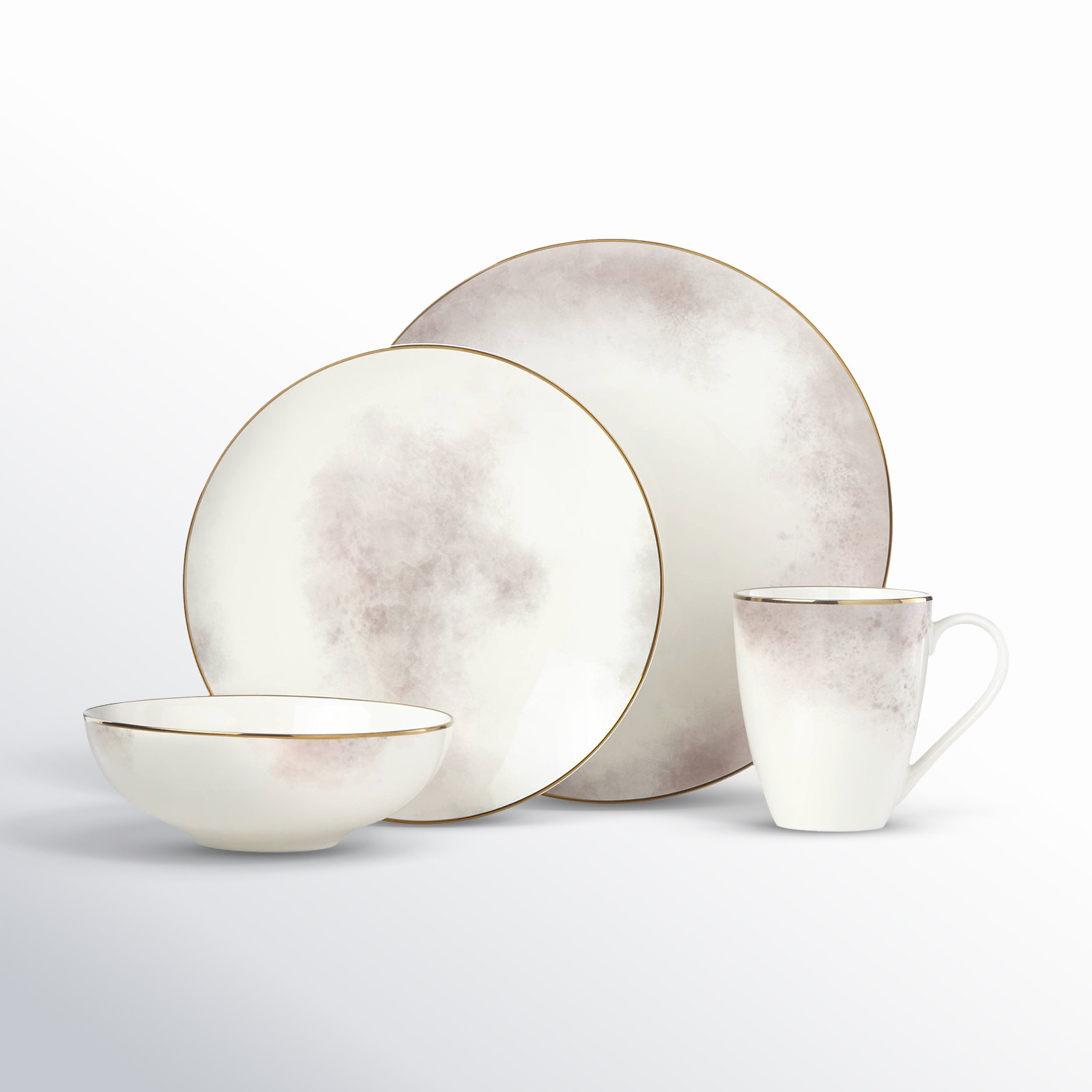 Lenox Salaria 4 Piece Place Setting, Service for 1 | Wayfair