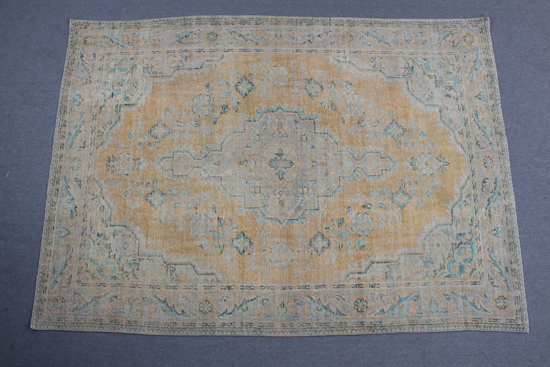 Bungalow Rose Vintage Turkish Anatolian Oversized Rug for Salon Decor ...