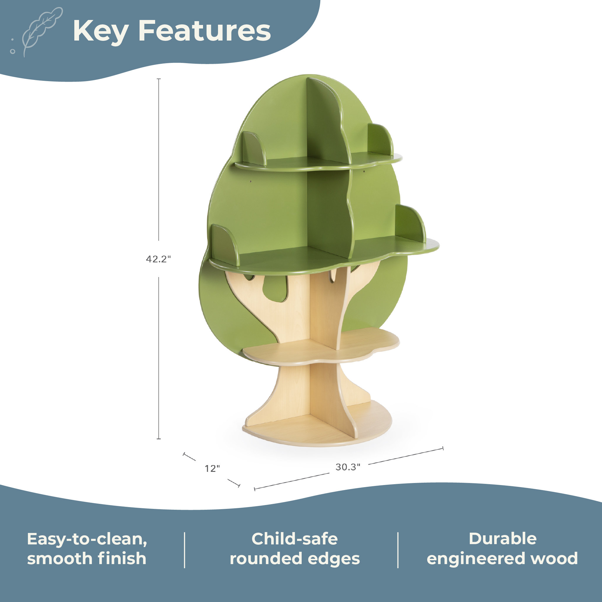 Guidecraft Tree Bookshelf | Wayfair