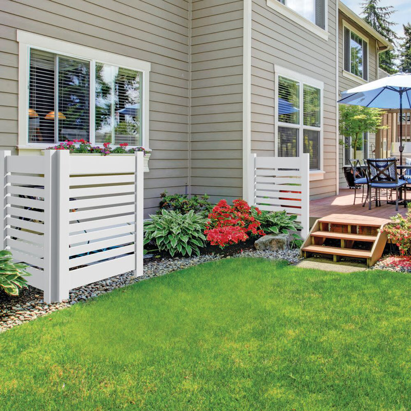 Barrette Outdoor Living Vinyl Utility Screen & Reviews | Wayfair
