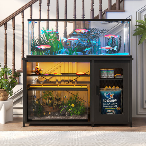 Tucker Murphy Pet™ Rectangle Aquarium Stand And Reptile Stand With ...