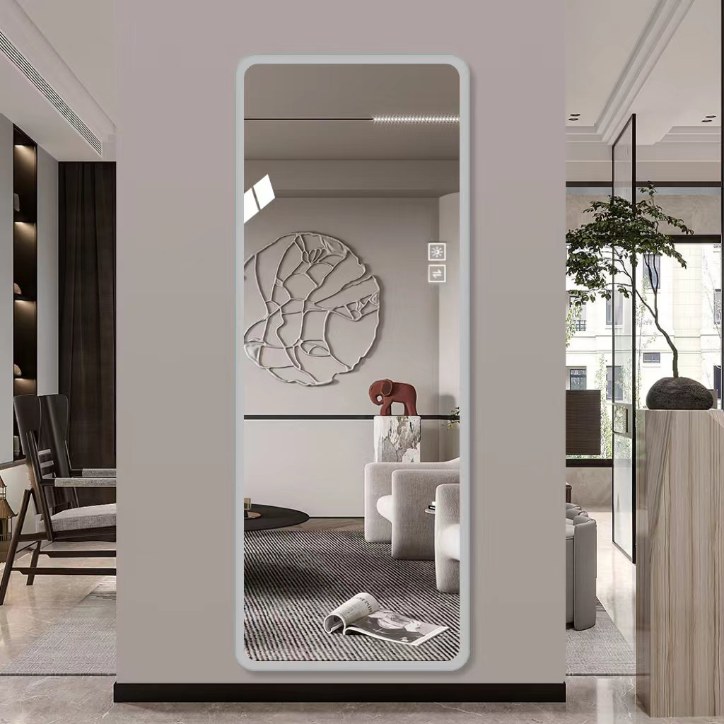 Ivy Bronx Chylee Lighted Full Length Mirror | Wayfair