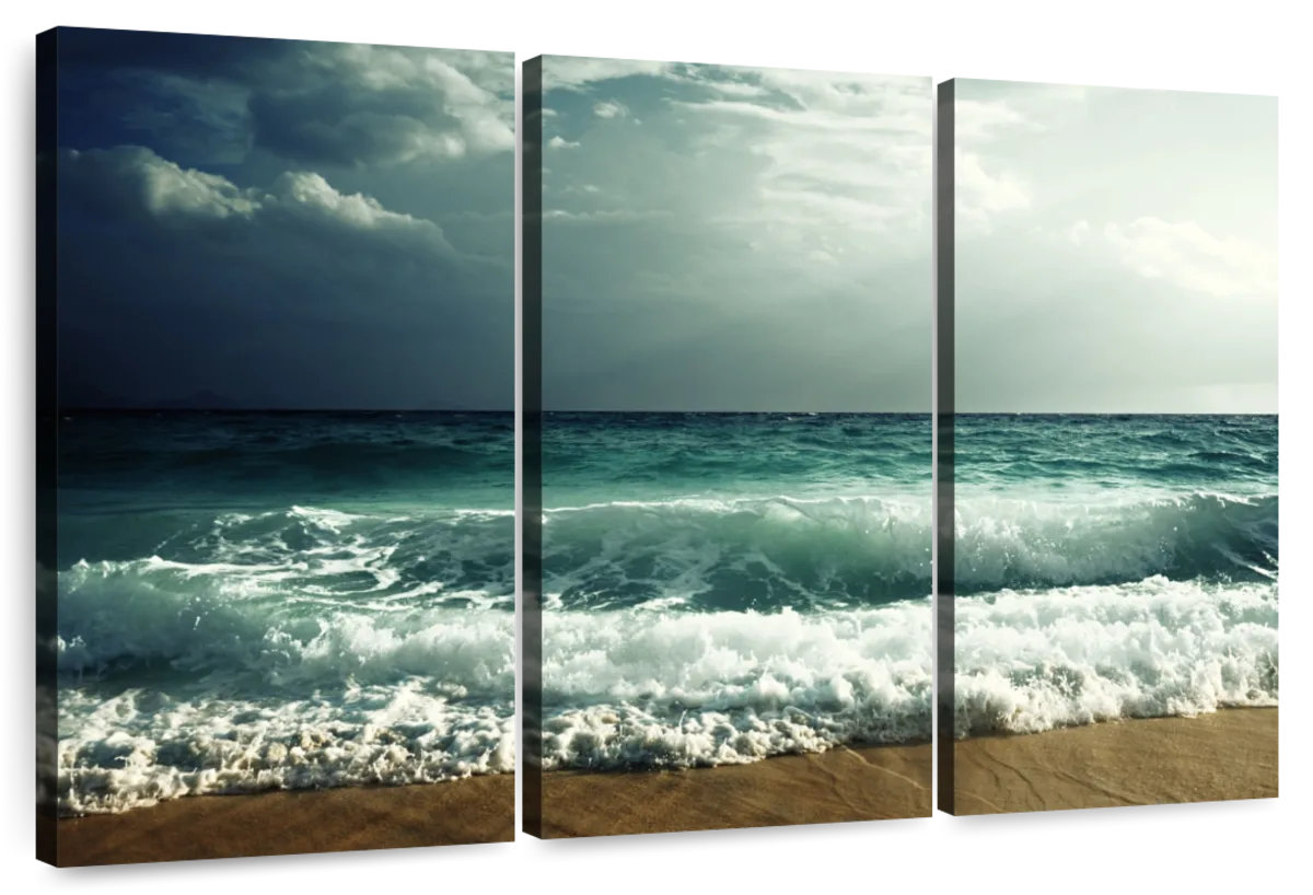 Elephant Stock Dusky Ocean Wave | Wayfair