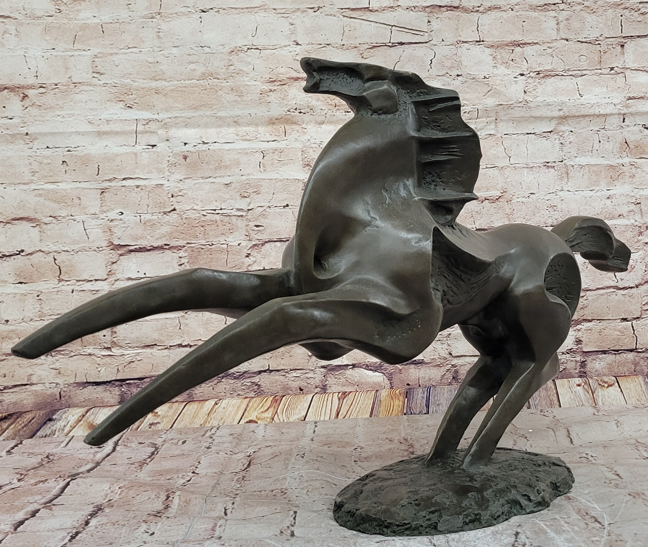 Bronzhaus Abstract Bronze Stallion – Modern Equine Sculpture for ...