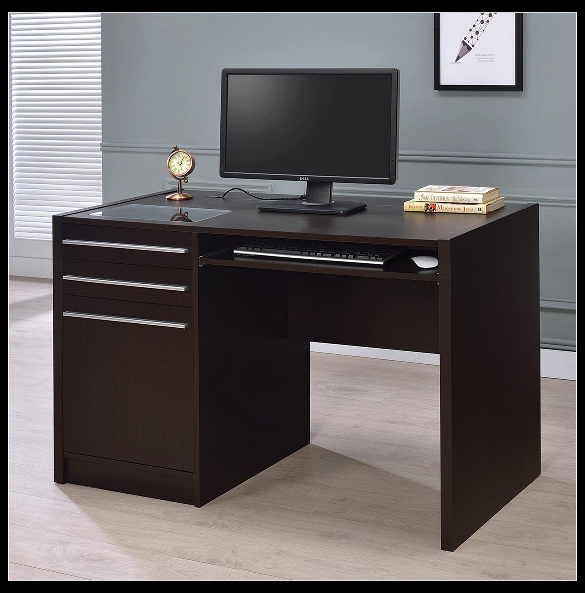 Latitude Run® Rooseve Computer Desk | Wayfair