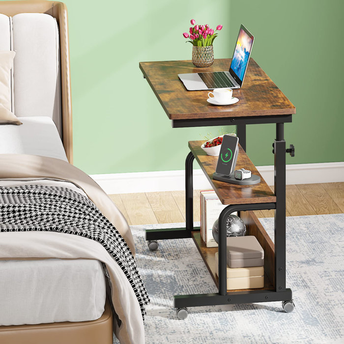 17 Stories Chrishanda Height Adjustable Portable Desk | Wayfair