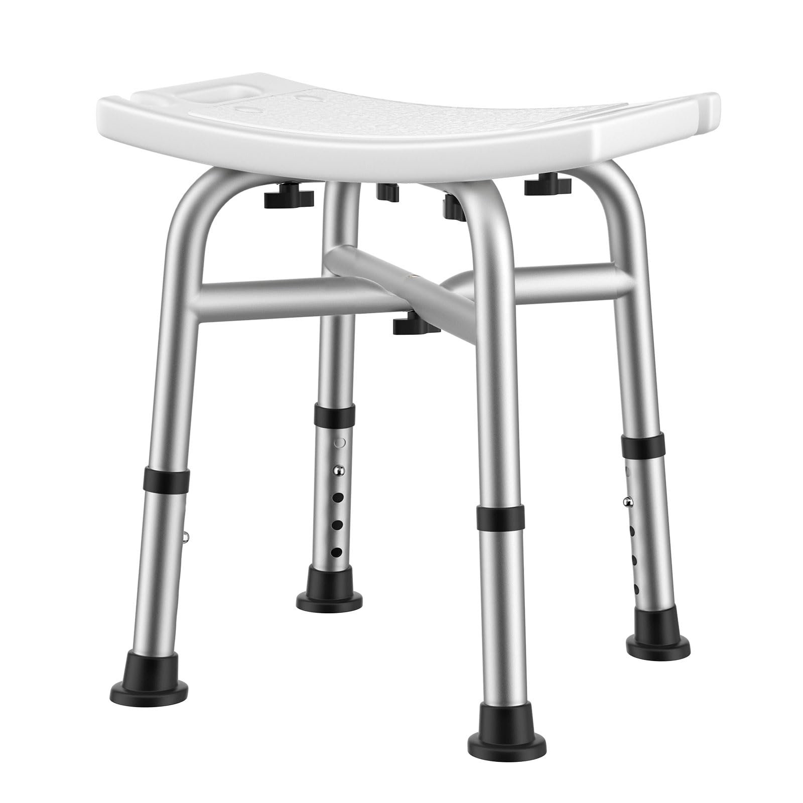 Latitude Run® 500LBS Shower Stool For Inside Shower With Cross ...