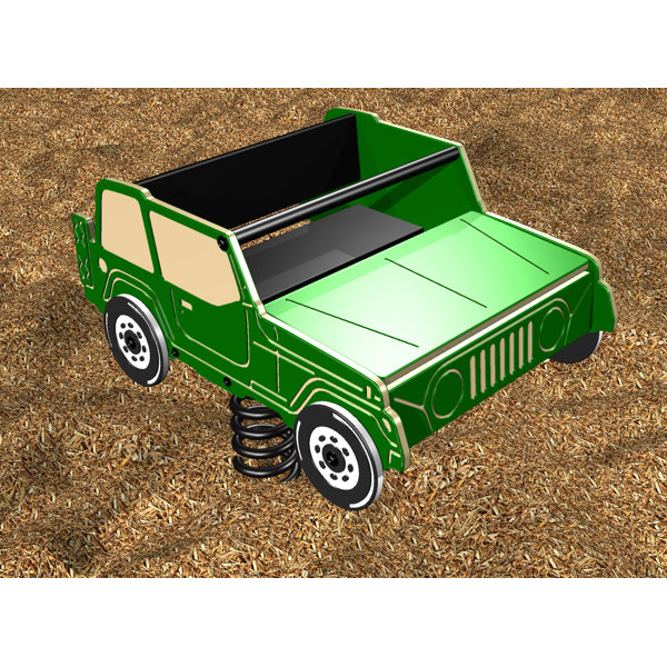 Kidstuff Playsystems, Inc. 2 Seater Spring Jeep | Wayfair