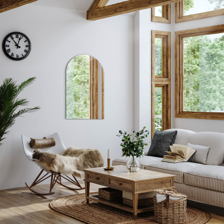 Latitude Run Albani Window Pane Mirror | Wayfair.co.uk