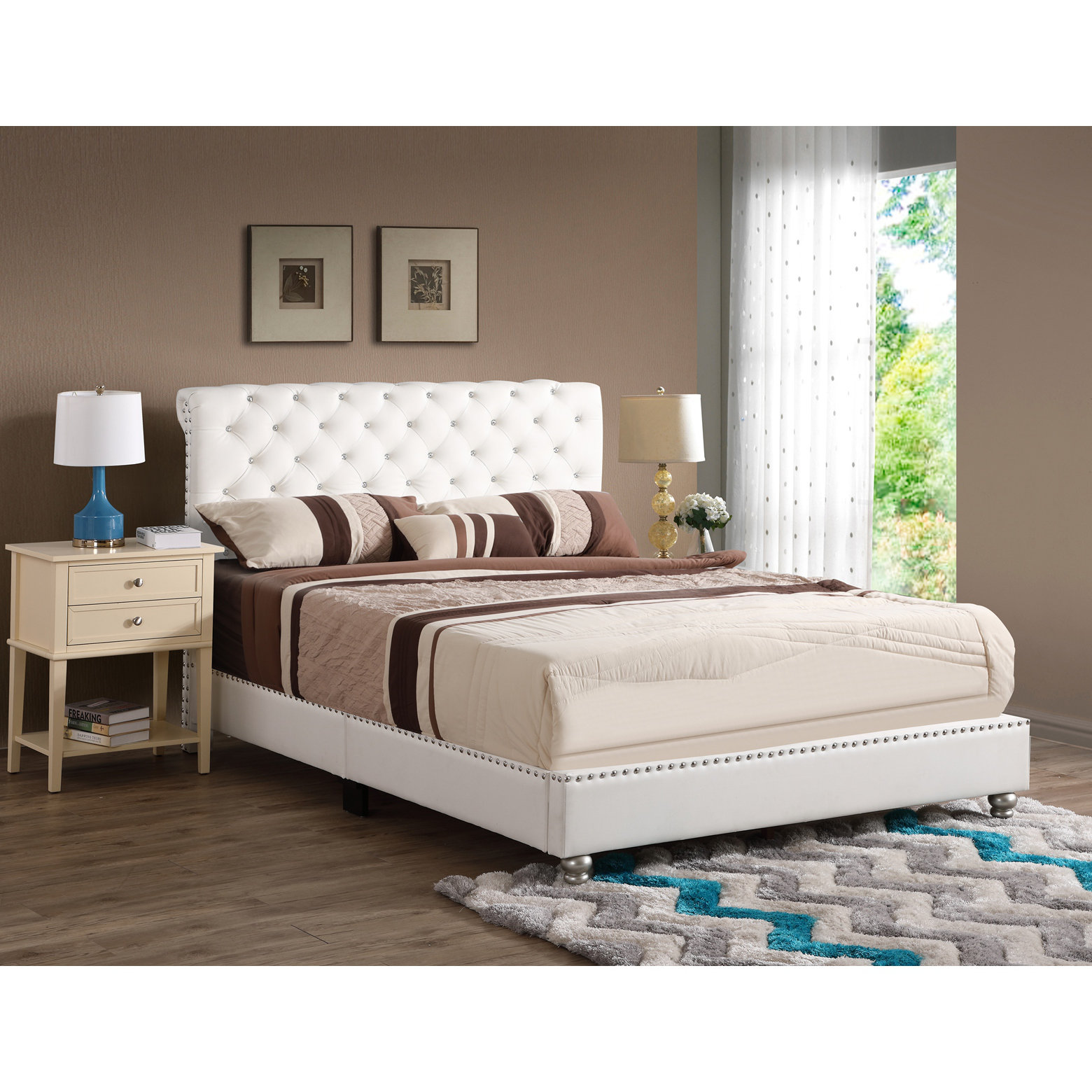 House of Hampton® Elegant Transitional Bed For Unparalleled Comfort And ...