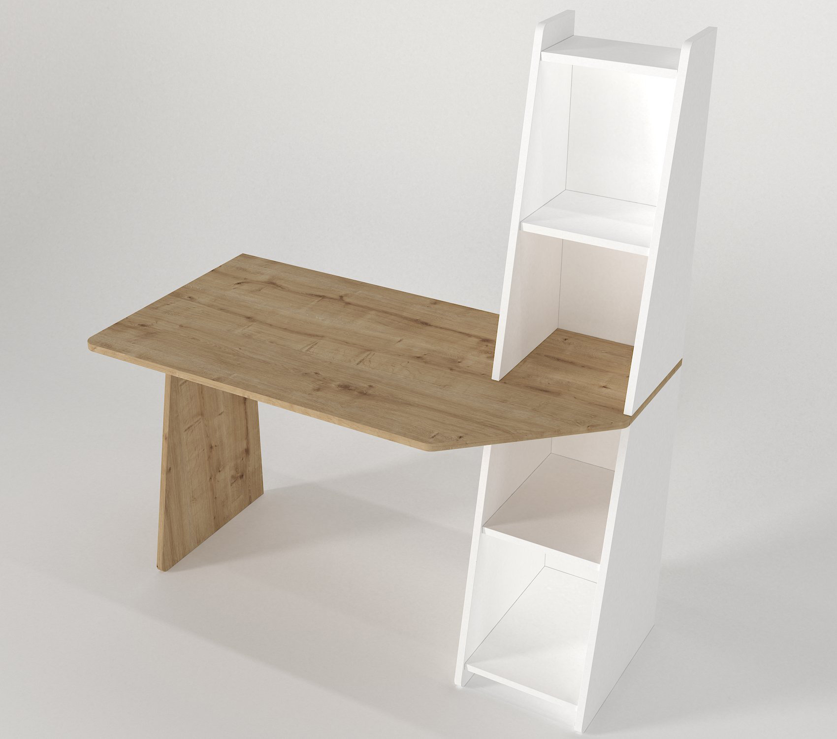 Latitude Run Delinda 120Cm Rectangular Computer Desk with Hutch ...