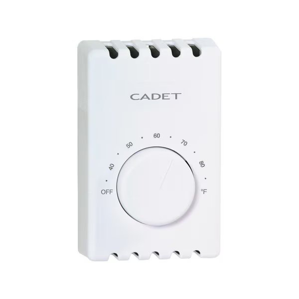 Enjoy Tool Cadet Wall Mount Heating Dial Double Pole Line Voltage ...