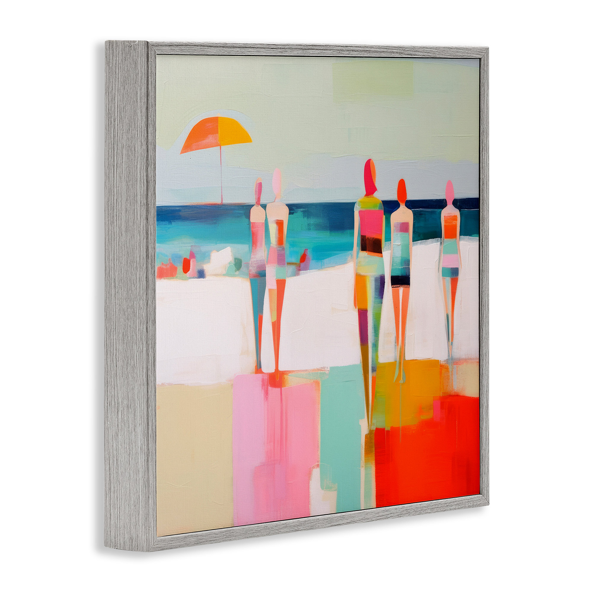 Breakwater Bay Strolling on Beach Giclee Art by Irena Orlov | Wayfair