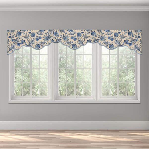 Traceable Designer Scalloped Valance Kit - Custom Window Treatment ...