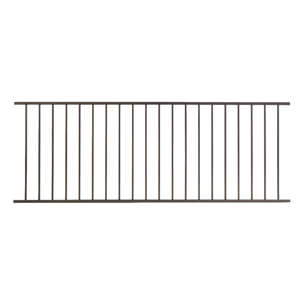 Fortress Building Products Fe26 2 in. x 45.5 in. Steel Railin.g Corner ...