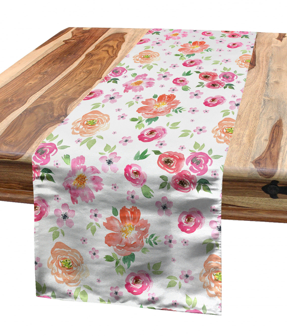 East Urban Home Pale Pink Table Runner | Wayfair