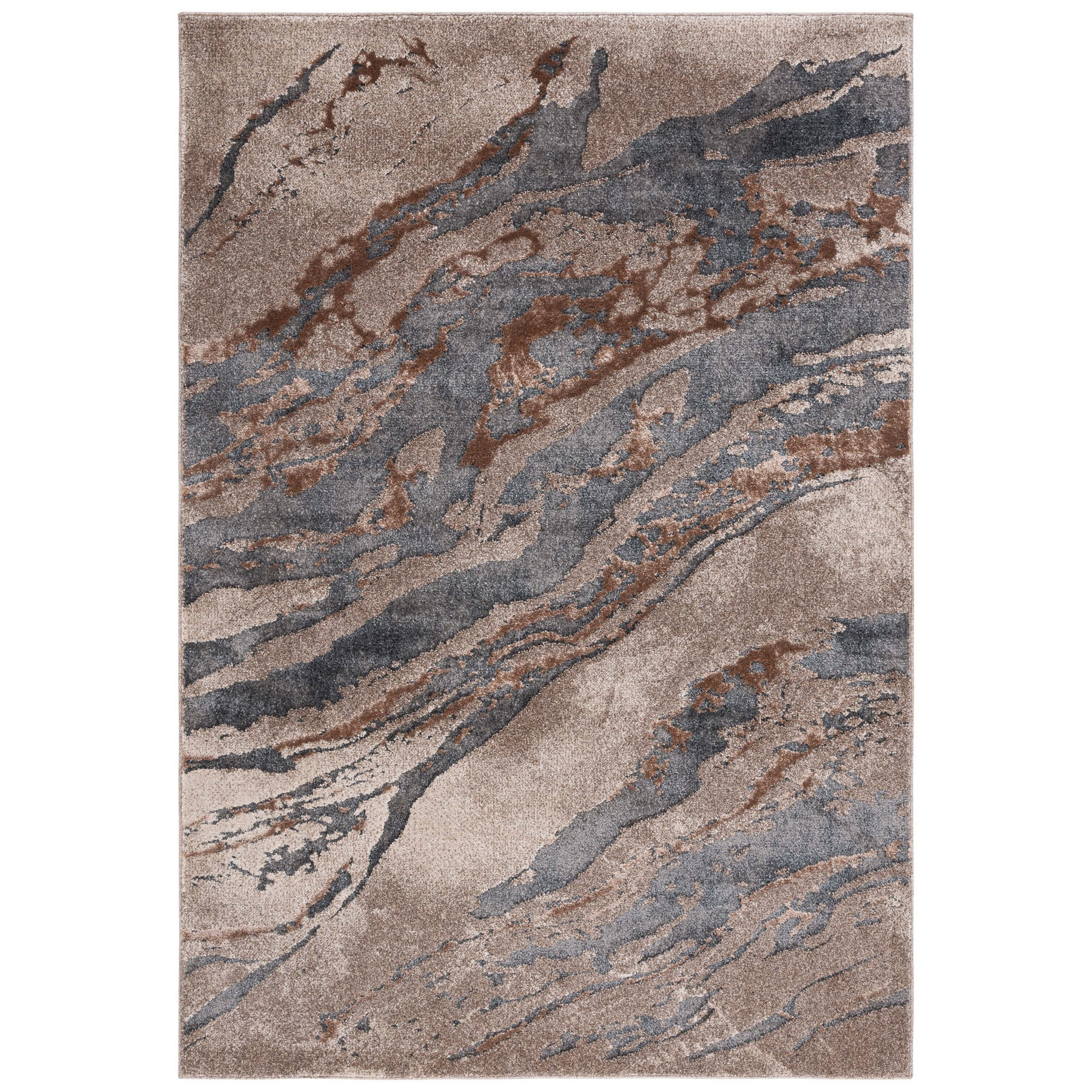 17 Stories Pacific Performance Abstract Rug & Reviews | Wayfair