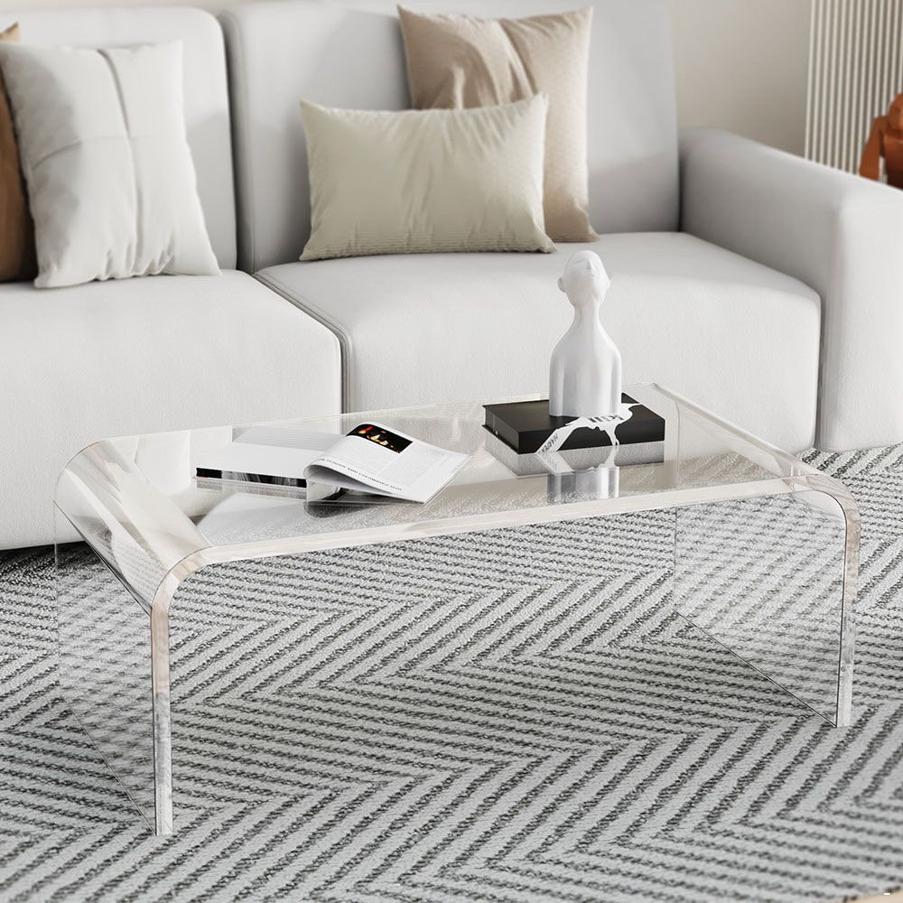 Wrought Studio™ Acrylic Side Table,End Table & Reviews | Wayfair