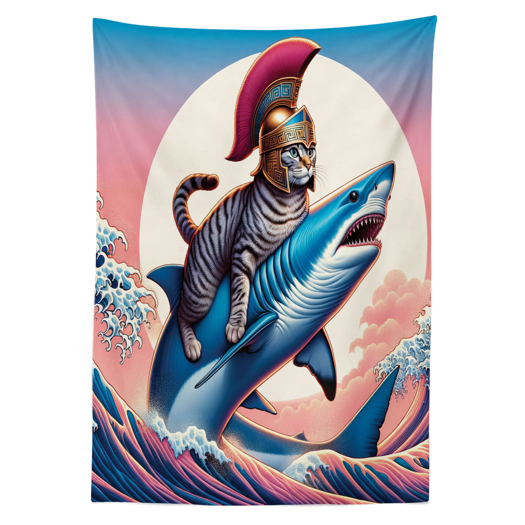 Dovecove Paniz Rectangle Cat Polyester Tablecloth | Wayfair