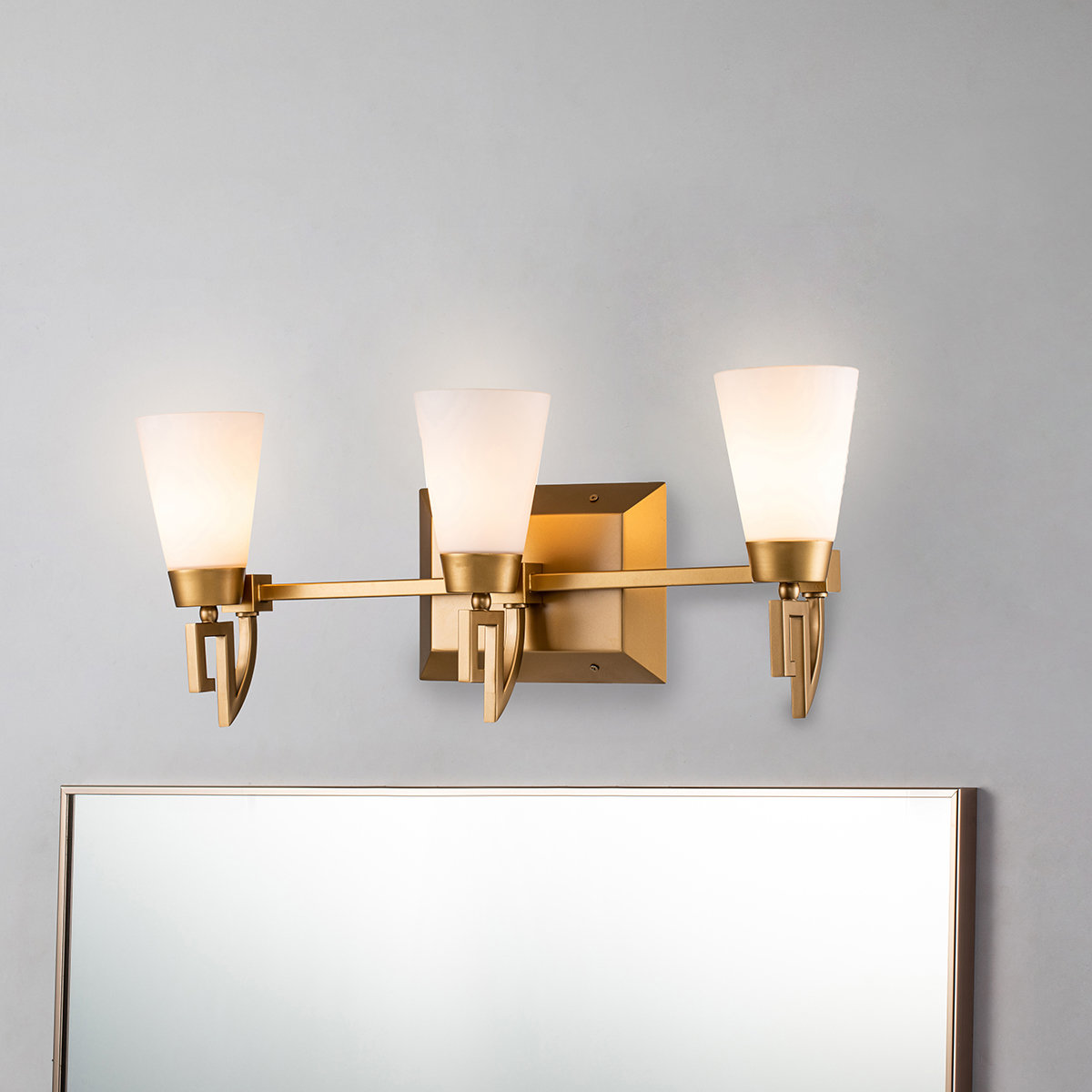 Lucas + McKearn Lemuria 3 Light Vanity - Wayfair Canada
