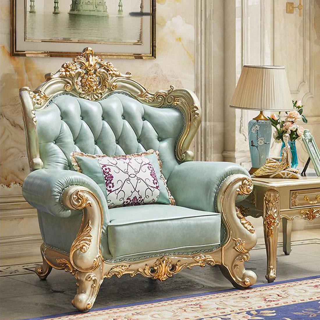 Laouteu European-style sofa | Wayfair