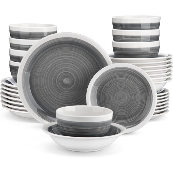House of Hampton 32-Piece Dinner Sets ModernDinnerware Set for 8 ...