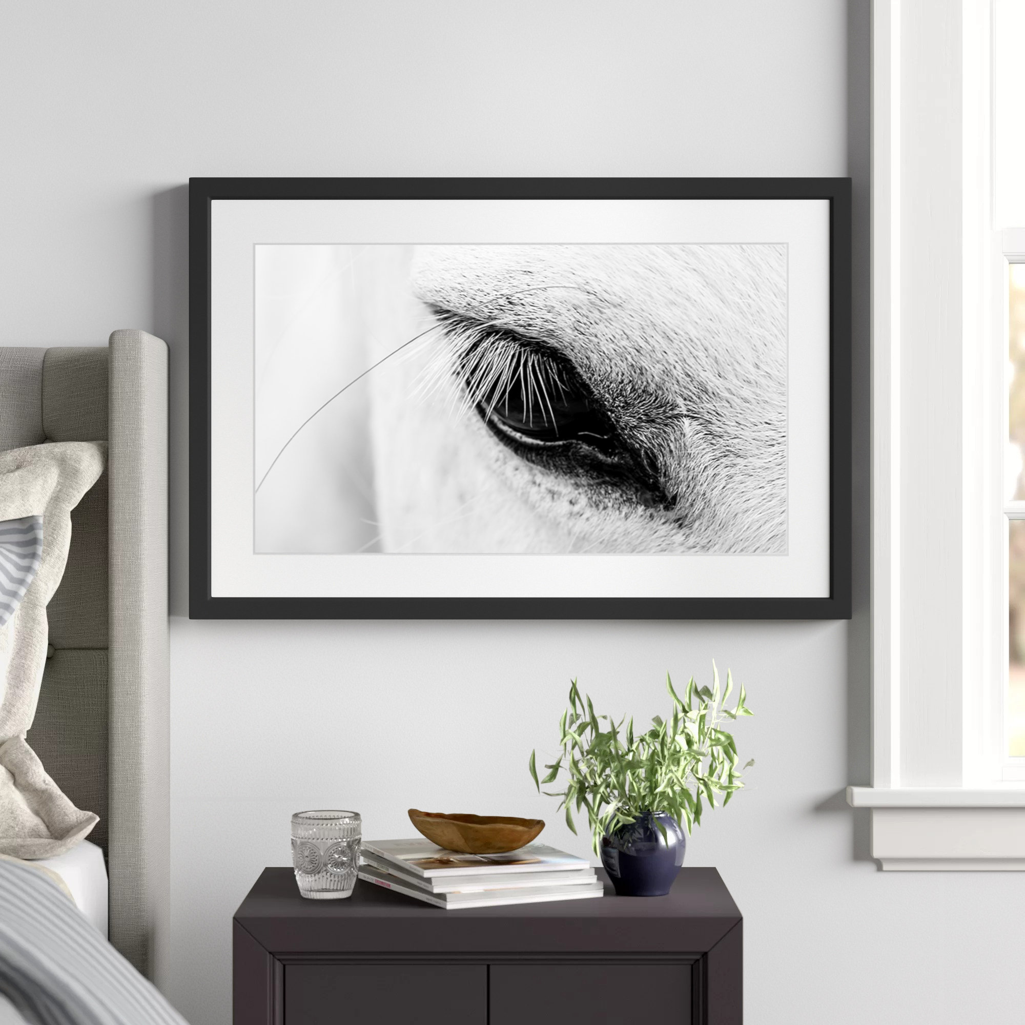 Latitude Run® Trusting Eye by Marmont Hill - Picture Frame Photograph ...