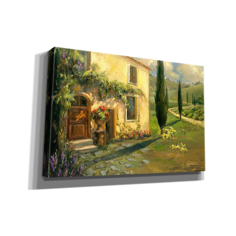 Red Barrel Studio® Tuscan Spring On Canvas by Allayn Stevens Print ...