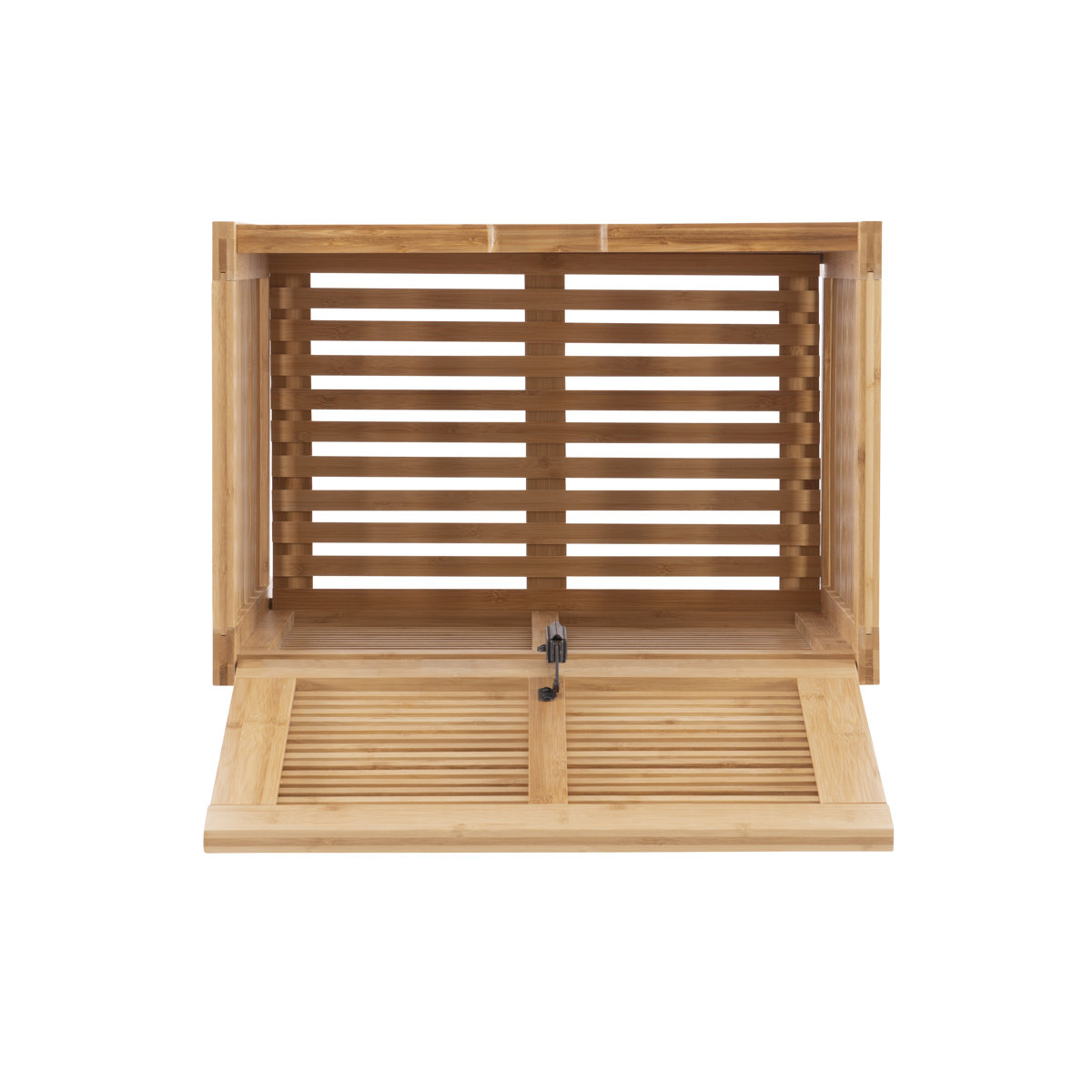 Dotted Line™ Ayden Solid Bamboo Wood Hamper & Reviews | Wayfair