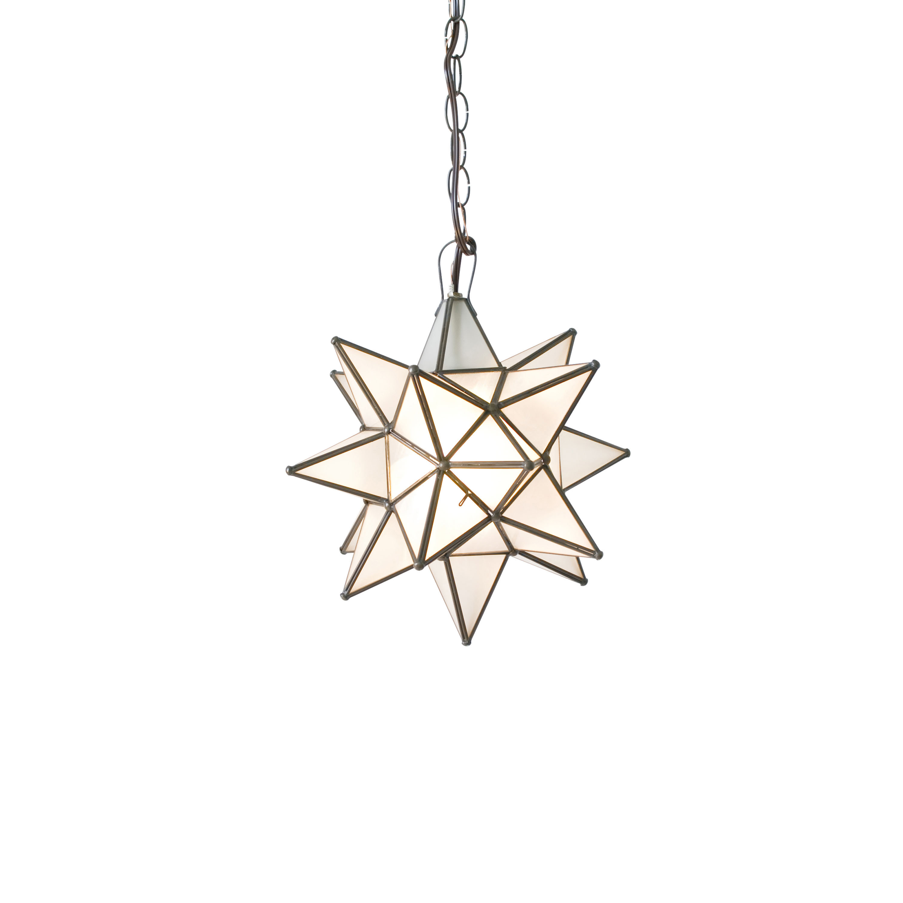 Worlds Away 1 - Light Geometric Star Pendant & Reviews | Wayfair