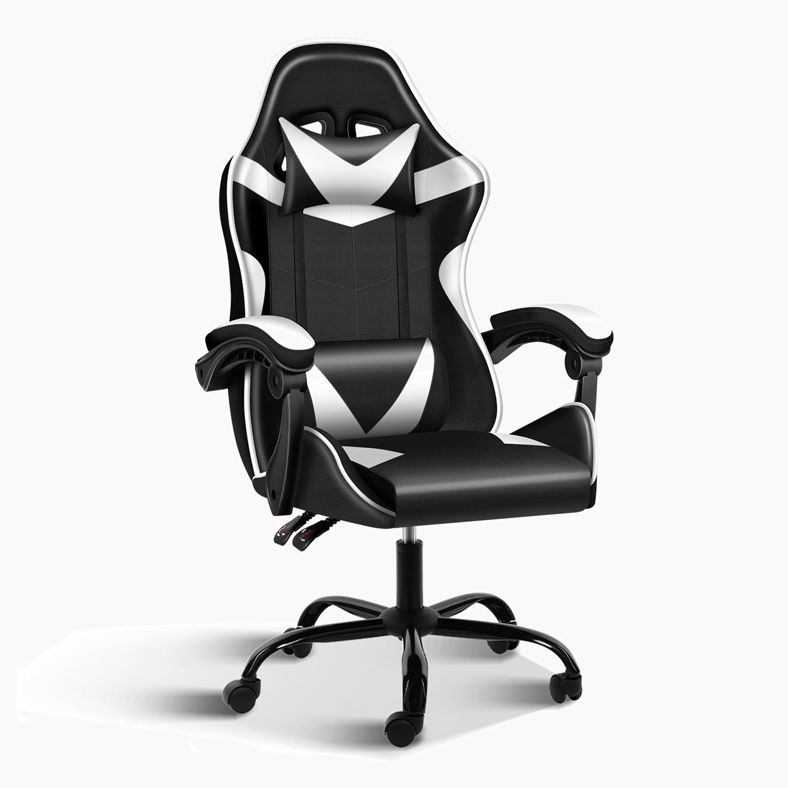 Inbox Zero Reclining Ergonomic PC & Racing Gaming Chair with Fireproof ...
