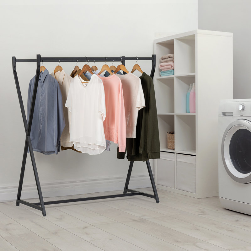 Rebrilliant Nipun Garment Metal Clothing Storage Rack | Wayfair