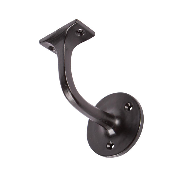 Hammer and Tongs Hammer & Tongs - Wrought Iron Handrail Bracket - D75mm ...