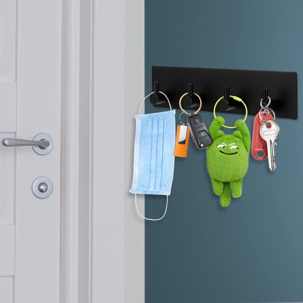 Silodo Adhesive Stainless Steel Key Hooks - Wayfair Canada