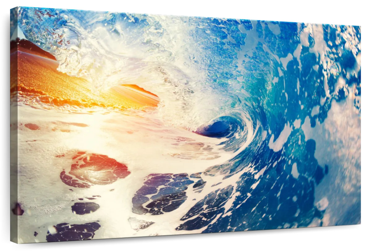 George Oliver Retro Ocean Wave | Wayfair