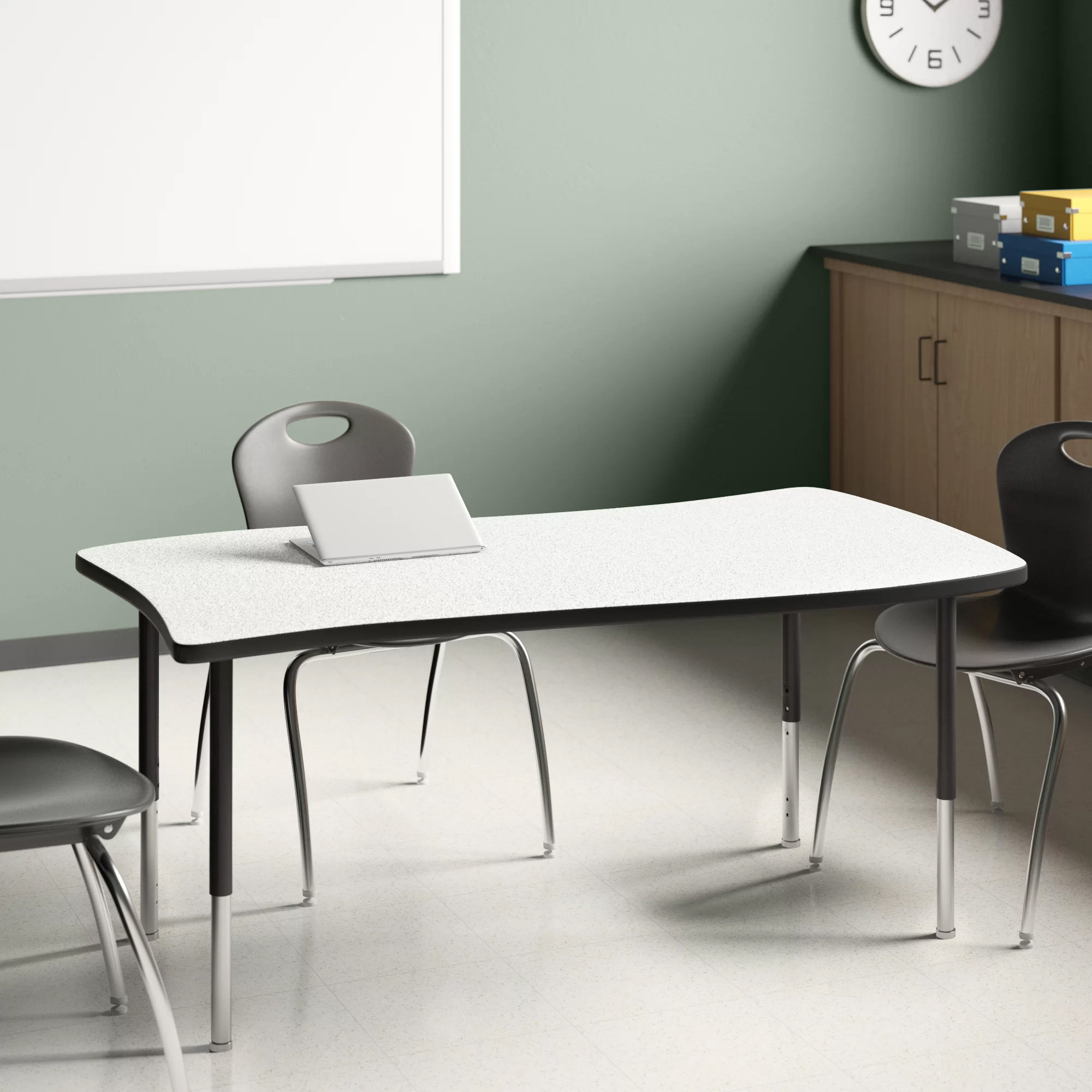 MooreCo Hierarchy Creator 59" x 33" Rectangular Activity Table | Wayfair