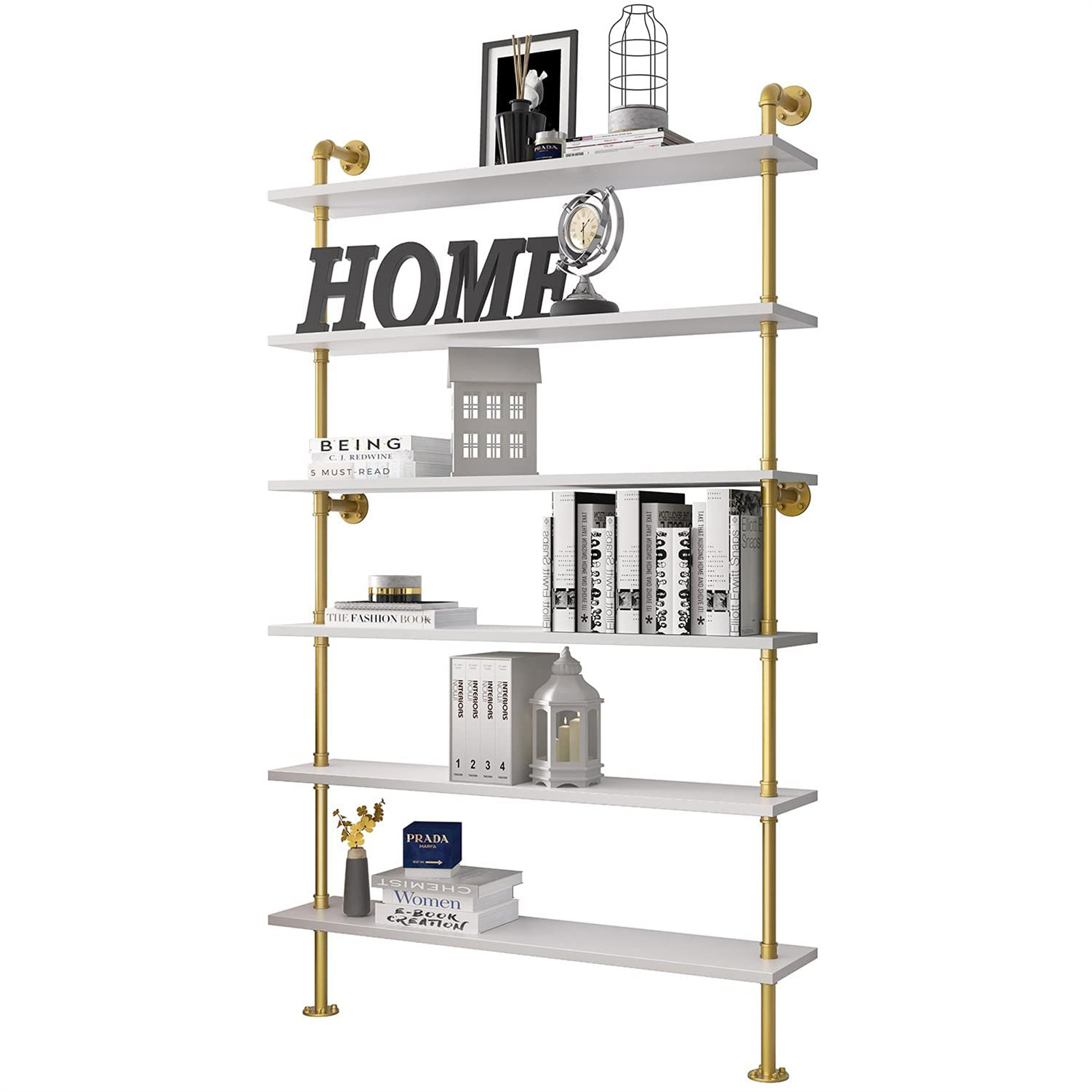 Williston Forge Jorelys 6 Piece Tiered Shelf | Wayfair