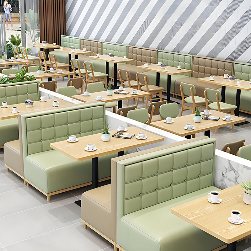 Canadian Linen Modern Simple High-end Cafe Bench Upholstered Bench ...