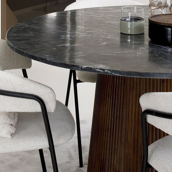 Eleonora Maxim Round Dining Table | Perigold
