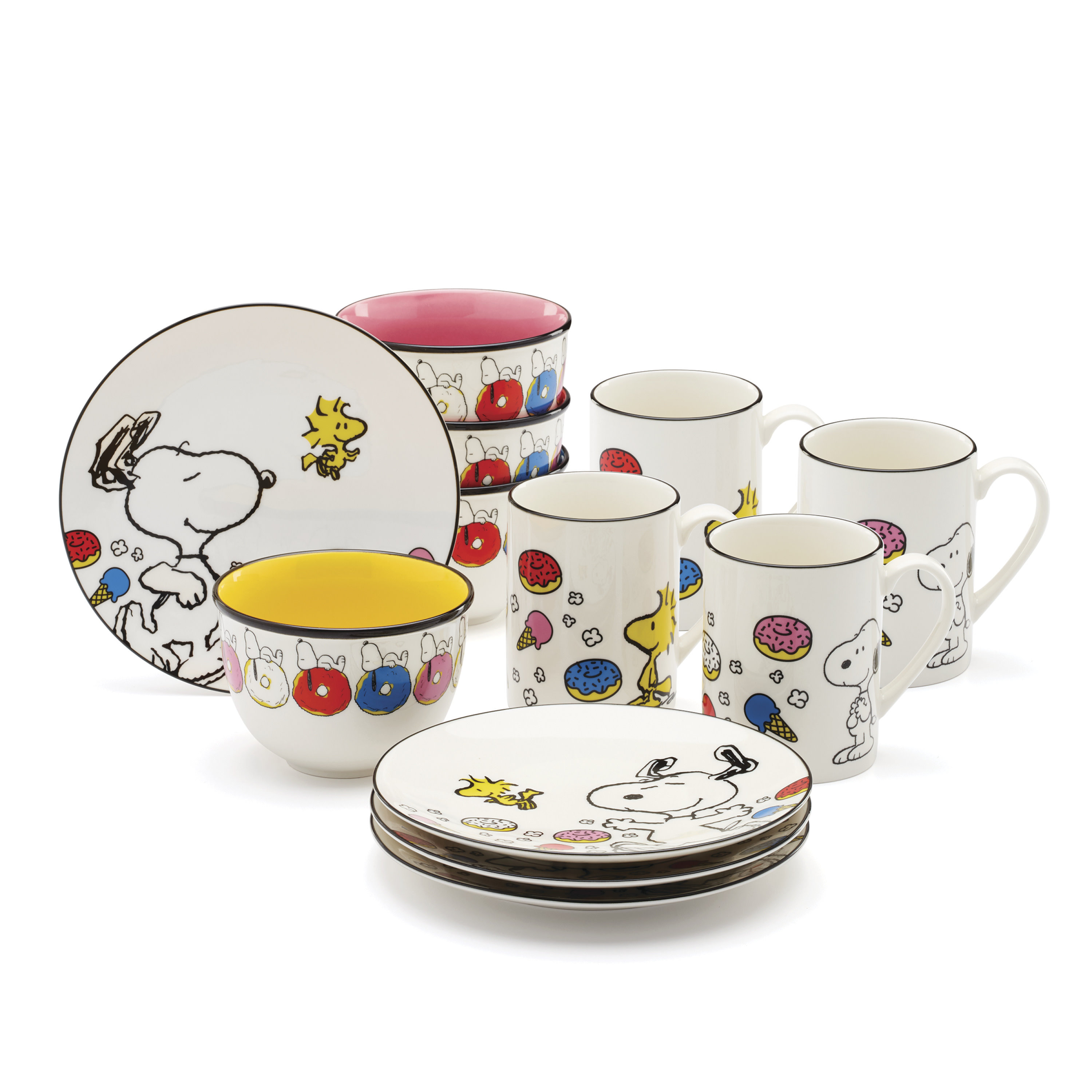 Lenox Chef Snoopy 12 Piece Dessert Set - Wayfair Canada