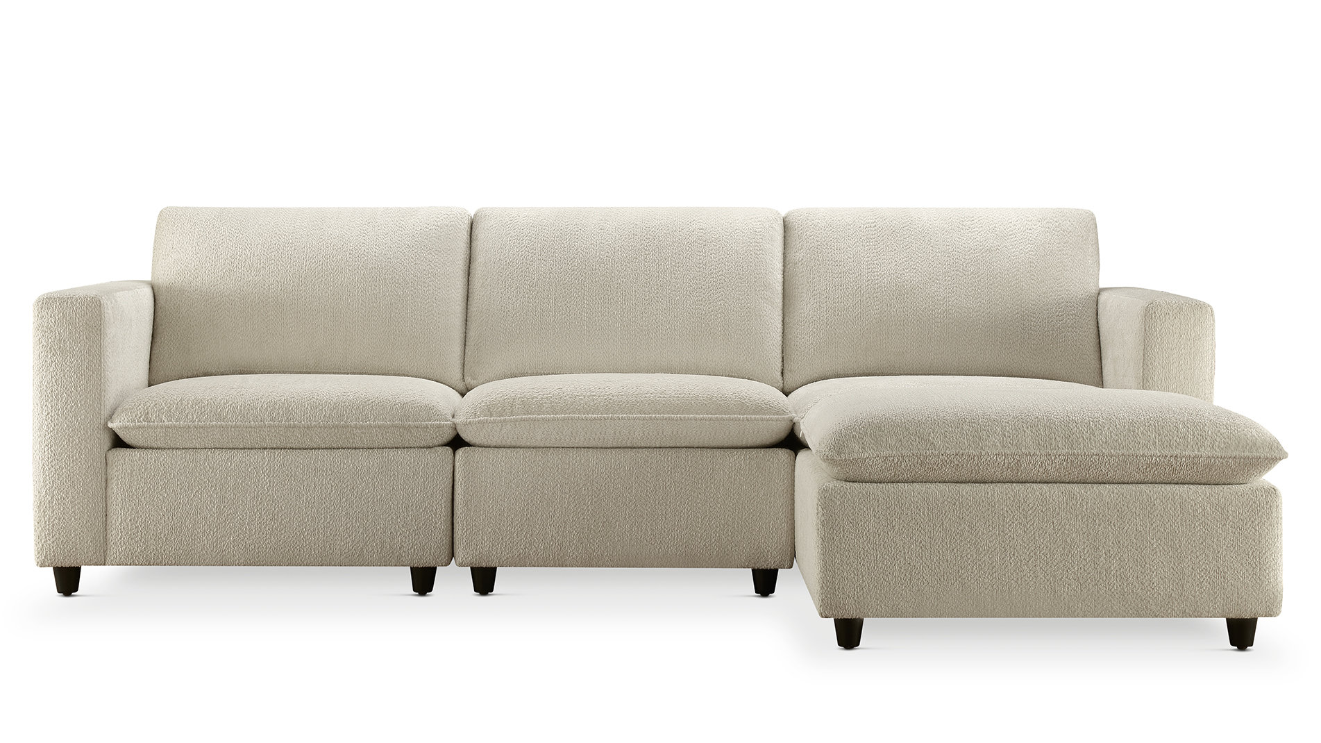 Latitude Run® Keeshaun 4 - Piece Upholstered Sectional | Wayfair