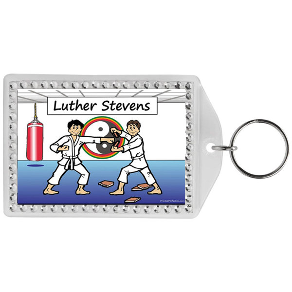 Printed Perfection Personalized Name That Toon Karate - Male & Male ...