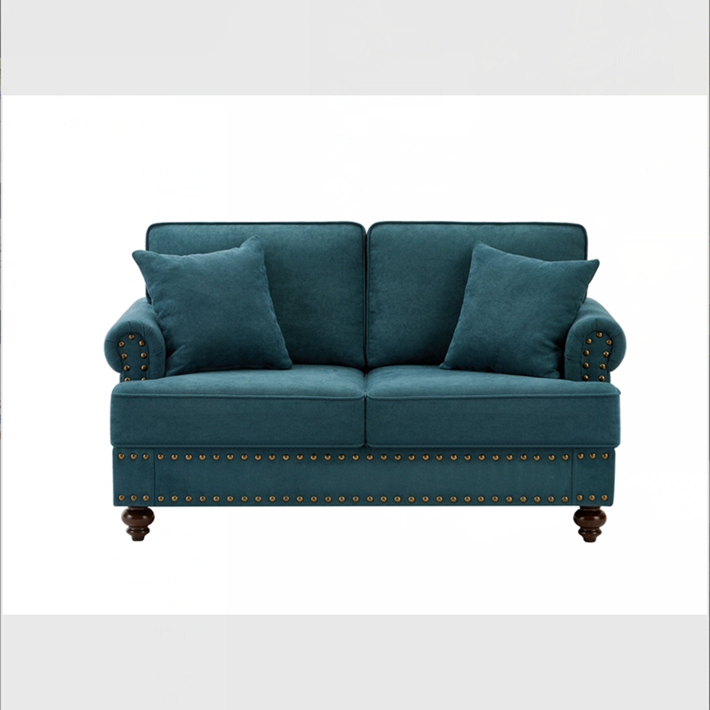 Charlton Home Dechlan Chenille Rolled Arm Sofa - Wayfair Canada