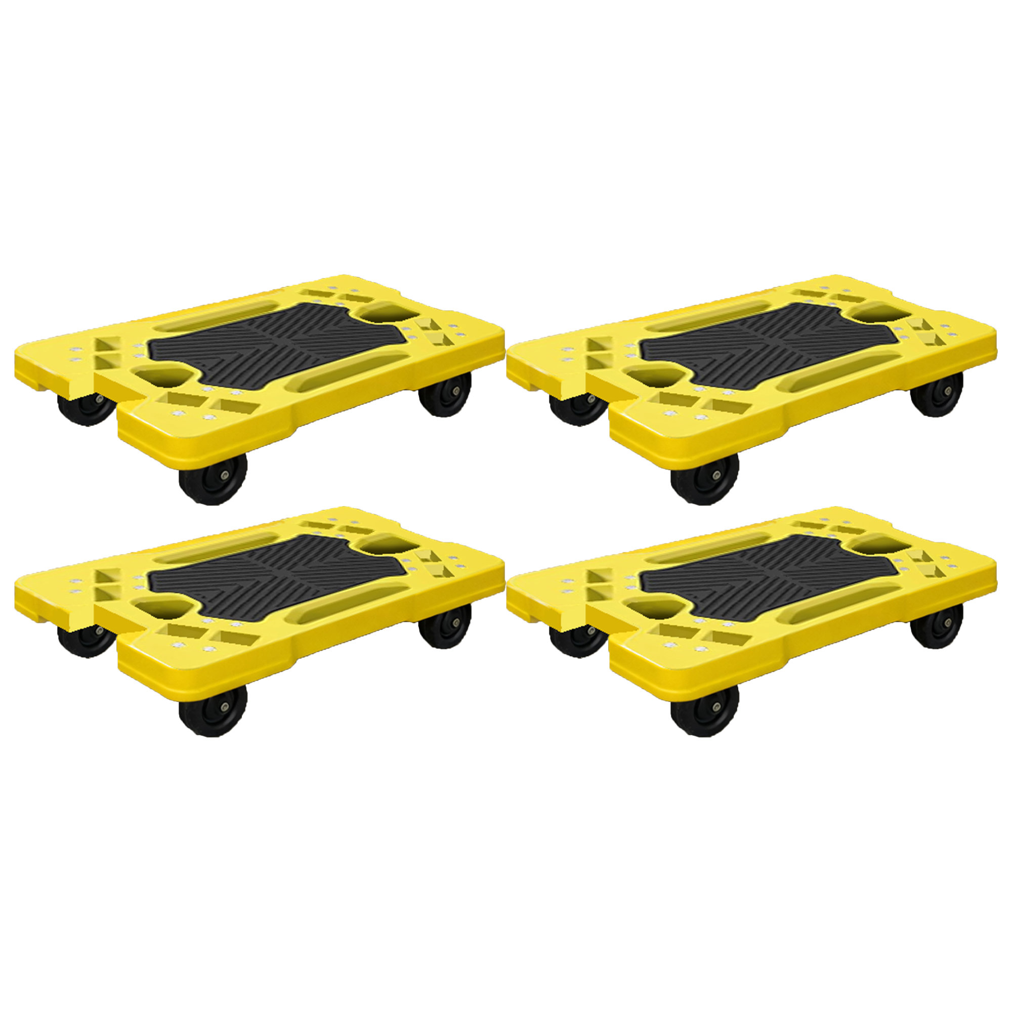 Rebrilliant Connectable Moving Dolly, Sturdy Plastic Cart w/ Wheels ...