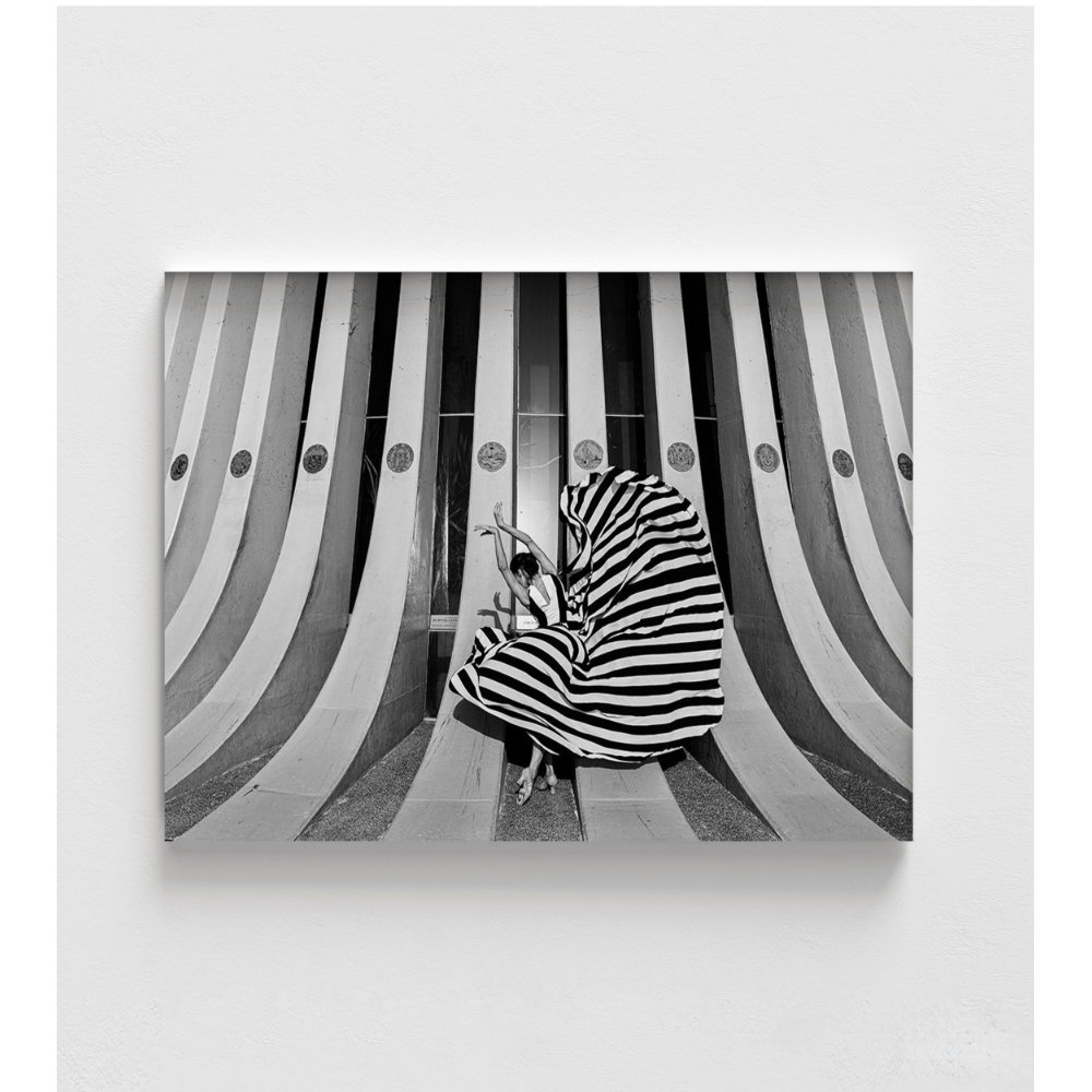 WeFrameArt Striped Dancer By Shay Lev Ari, Ballerina Photography Print ...