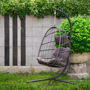 Single Person Porch Swings You'll Love | Wayfair