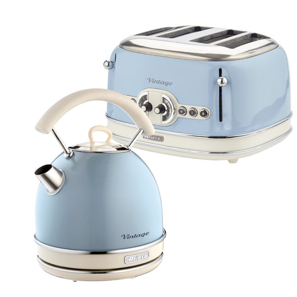 Ariete Vintage 1.7L Stainless Steel Kettle & Reviews | Wayfair.co.uk